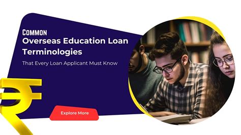 Foreign Education Loan Terminologies Edu Mentor Pro