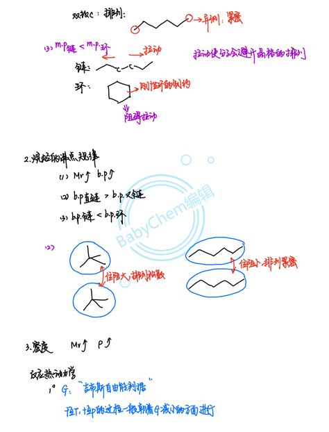 【基础有机化学】l7 1“烷烃的物理性质，有机反应热动力学” 笔记总结 哔哩哔哩