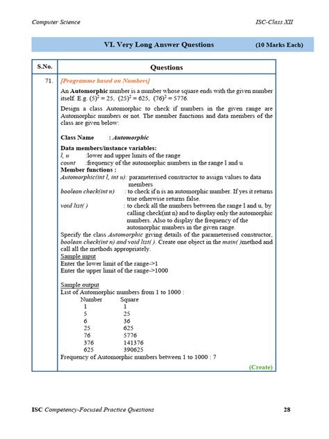 cfq isc computer science xii 31 32 pdf method computer programming constructor object