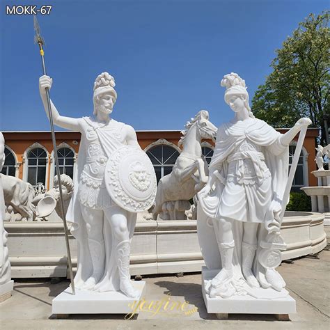 Ancient Roman Warrior Statue