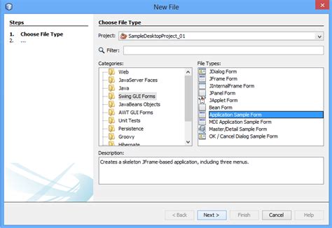 Simple Java Desktop Application In Netbeans 8xx Programming Tutorial