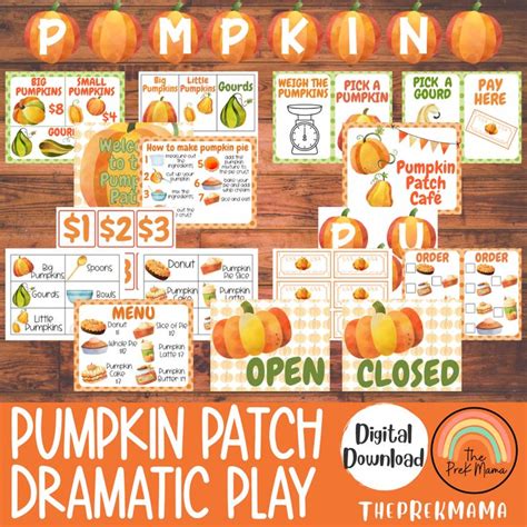 Pumpkin Patch Dramatic Play Pretend Play Classroom Dramatic Play Home Dramatic Play Playroom