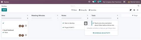 Odoo 16 Notes App Odoo V16 Enterprise Edition Book