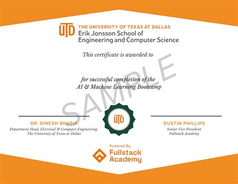 Ut Dallas Ai And Machine Learning Bootcamp Learn Online
