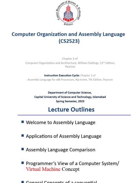 2 Programmer View Of Computer And Instruction Cycle Pdf Assembly
