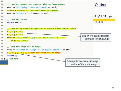 Operator Overloading String And Array Objects Ppt Download