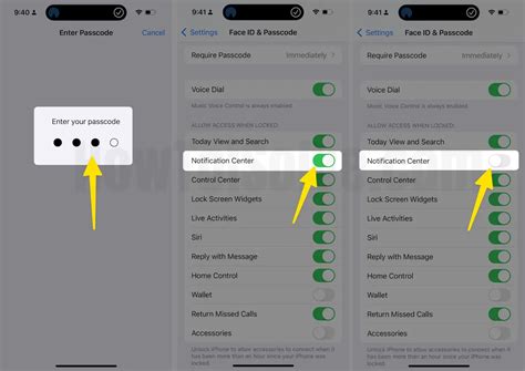 How To Disable Notification Centre On Lock Screen On IPhone IOS