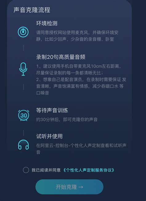 人聲複製Web SDK接入指南 Intelligent Media Services 阿里雲