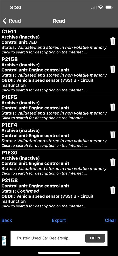 Vss Error Code Anyone Know Why This Code Appears Rxsr900