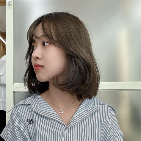 요즘 단발머리 종류 Ai 추천 여자 단발 중단발 헤어스타일 사진│레이어드컷 네이버 블로그