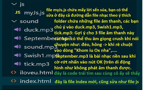 Share source code lời tỏ tình đáng yêu cho crush đú Tóp tóp hqua