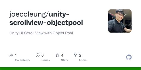 Github Joeccleungunity Scrollview Objectpool Unity Ui Scroll View