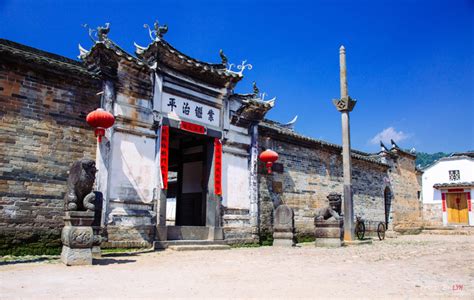 四堡 四堡中学 大山谷图库