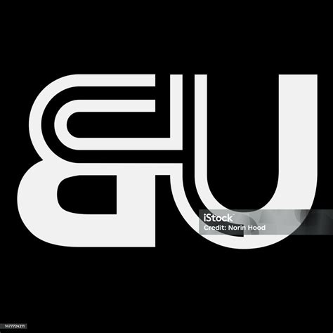 Surat Bu Desain Simbo Premium Ilustrasi Stok Unduh Gambar Sekarang Alfabet Bentuk Bentuk