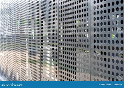 Modern Materials In The Construction Industry Texture Of Metal