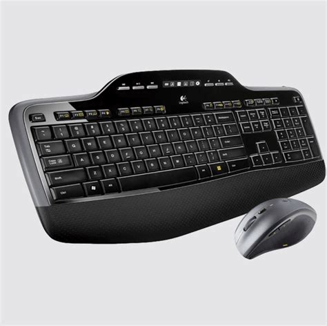 סט מקלדת ועכבר Logitech Mk710 Secam מערכות אבטחה מתקדמות
