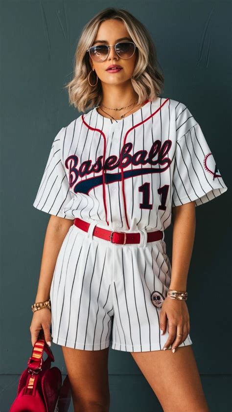 17 Baseball Outfits For Women Who Love Fashion Casual Sporty Outfits