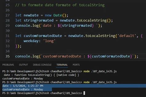 Javascript Dateformatting Programmingtips Manish Kumar