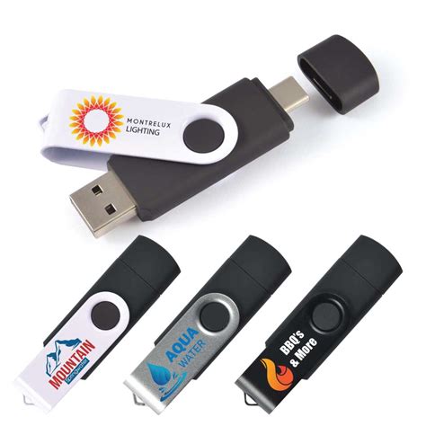 Promotional Swivel Usb Flash Drive Dual Gb Promotion Products