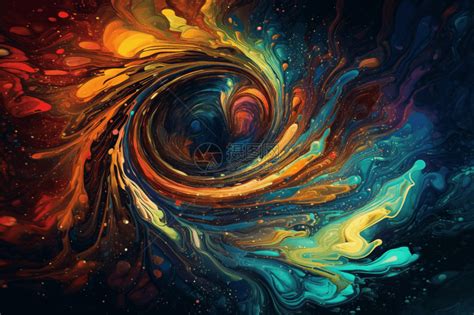 鲜艳的色彩和超现实的意象插画图片下载 正版图片600039390 摄图网