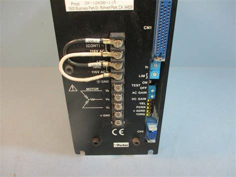 Yokogawa Sr1060b62 Compumotor Dynaserv Dd Servo Actuator 115vac 710va
