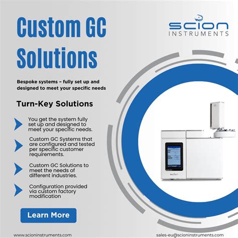 Scion Instruments India On Linkedin Gaschromatography Chromatography Customsolutions Analyzers…