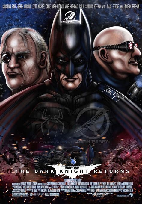 Christopher Nolan The Dark Knight Returns By Thecrow2k On Deviantart