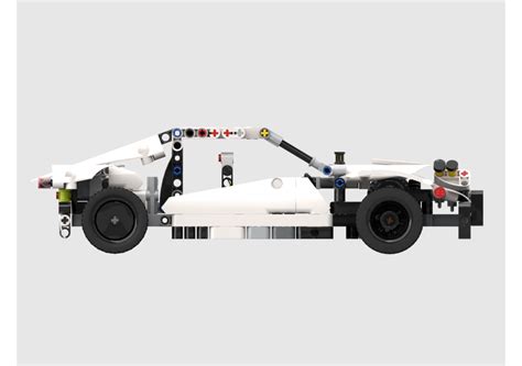 Lego Moc Fwd Car By Raptor9889 Rebrickable Build With Lego