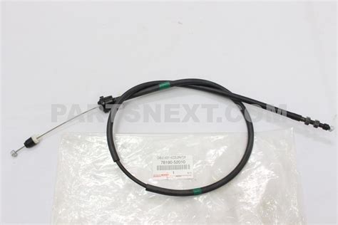 Toyota 78180 52010 Cable Assy Accelerator Control