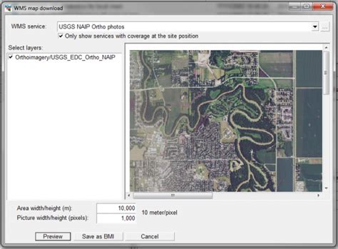 web map service wiki windpro