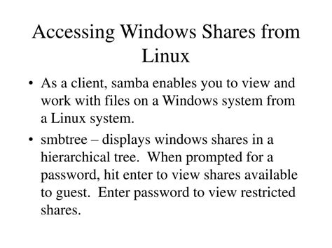 Ppt Samba Powerpoint Presentation Free Download Id4445322