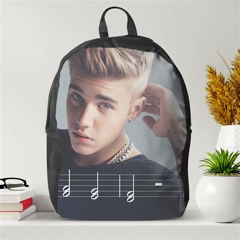 Justin Bieber Backpack Cover