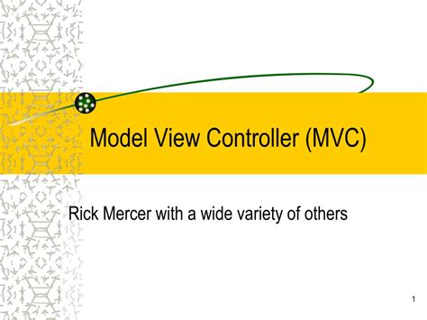 Ppt Model View Controller Mvc Powerpoint Presentation Free Download Id5526572