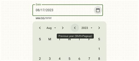 Date Pickers Material Design 3