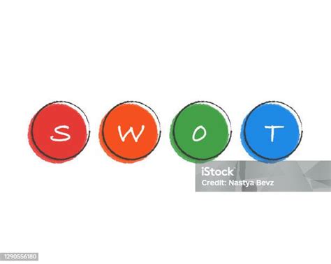 배너 Swot 분석 개념 강점 약점 위협 및 회사의 기회 벡터 플랫 일러스트레이션 Swot 분석에 대한 스톡 벡터 아트 및 기타 이미지 Swot 분석 아이콘 0명