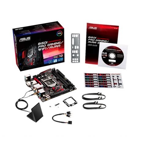 Asus B150i Pro Gaming Ddr4 Aura Edition With Wifi Intel B150 Chipset Lga1151 Ddr4 Skylake Mini