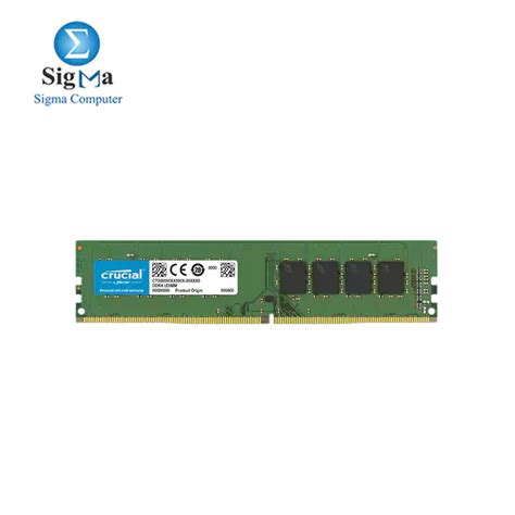 Crucial Gb Desktop Ddr Mhz Udimm Memory Module Egp