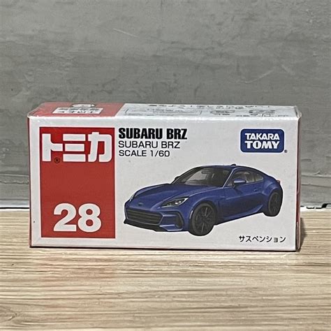 Bear日本正版現貨 Tomica 多美 No28 Subaru Brz 28 跑車 紅白盒 蝦皮購物