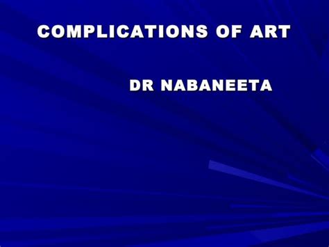 Complications Of Artificial Reproductive Technology Ppt