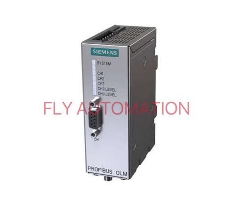 Siemens 6gk15032ca00 Profibus Olm P11 V4 0 Optical Link Module With 1 Rs485 And 1 Plastic Foc