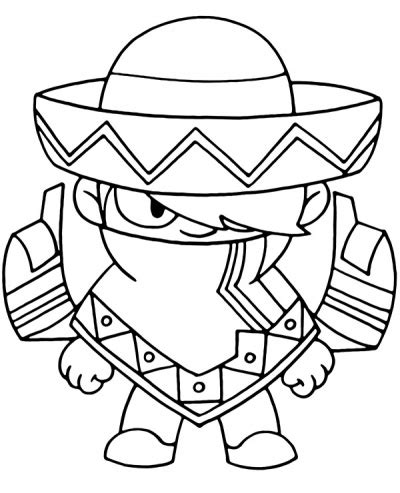 Edgar Coloring Pagebrawl Stars