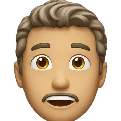 Man Amazed Emoji Ai Emoji Generator