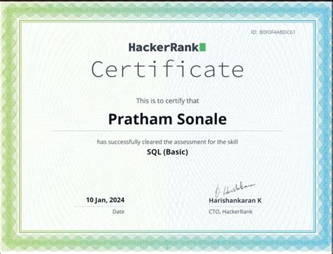 Pratham Sonale On Linkedin Sqlbasic Certificationunlocked