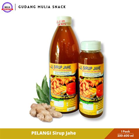 Jual Pelangi Sirup Jahe Sirup Jahe Tradisional Shopee Indonesia
