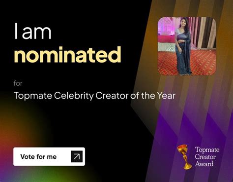 Neha Rani On Linkedin I Have Been Nominated In The Topmate Celebrity