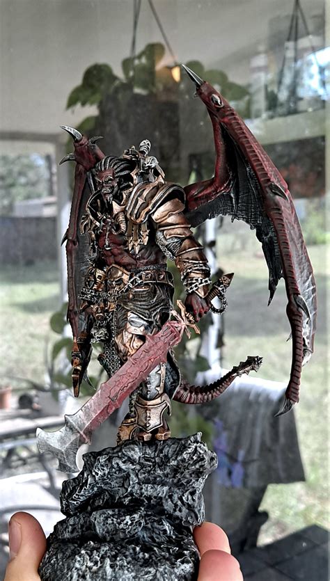 The Daemon Primarch Angron Impresso Em 3d • Feito Com Anycubic Photon