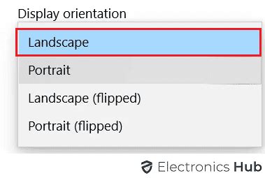 How To Rotate Screen On Laptop Electronicshub