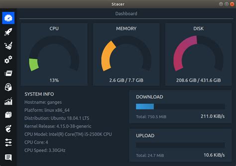 Stacer System Optimizer And Monitoring Software Linuxlinks