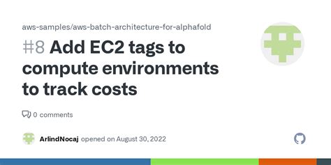 Add EC2 Tags To Compute Environments To Track Costs Issue 8 Aws