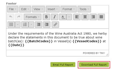 Compositions Pdf Report Vinsight Documentation Vinsight Documentation